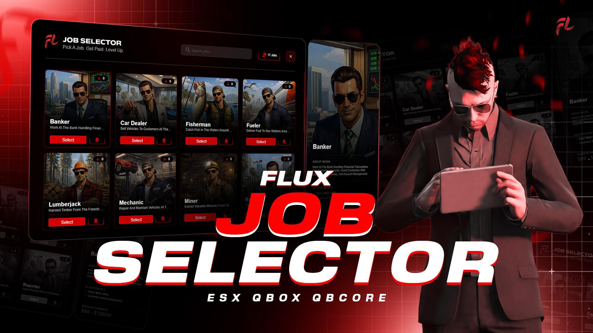 Flux - Jobselector | Flux Developments